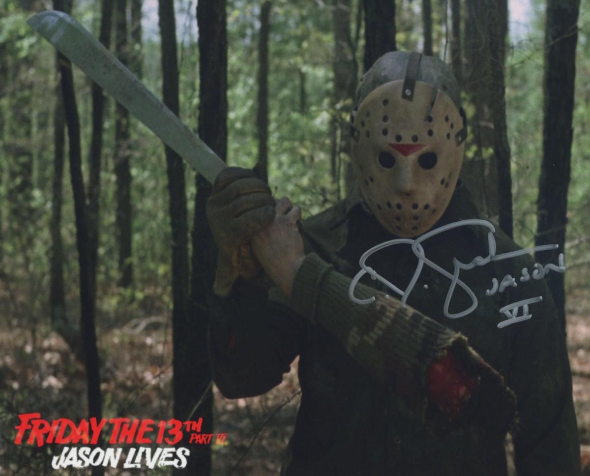 C.J. Graham "Friday the 13th Part VI: Jason Lives" signed movie photo ...