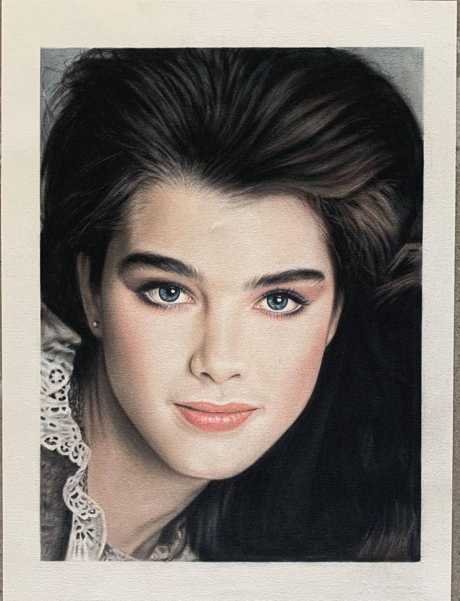 Brooke Shields print. | EstateSales.org