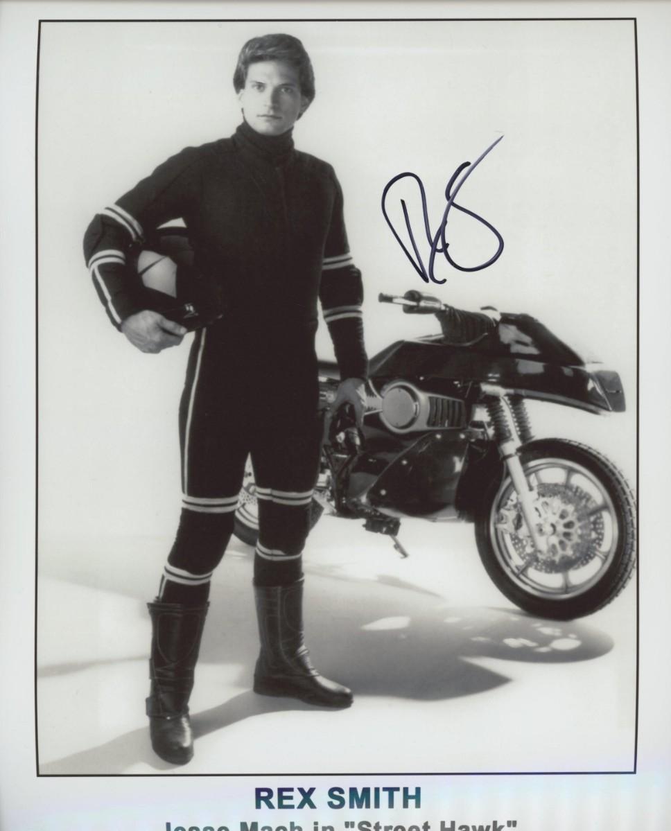 Rex Smith signed "Street Hawk" photo | EstateSales.org