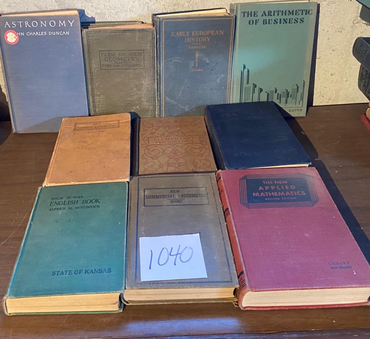 Old School Books EstateSales old-school-books-estatesales