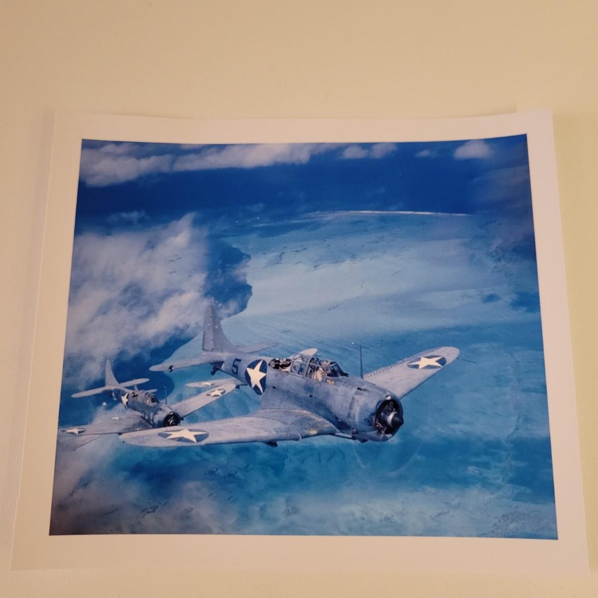 WW2 Reproduction Of Vintage Photo in color | EstateSales.org