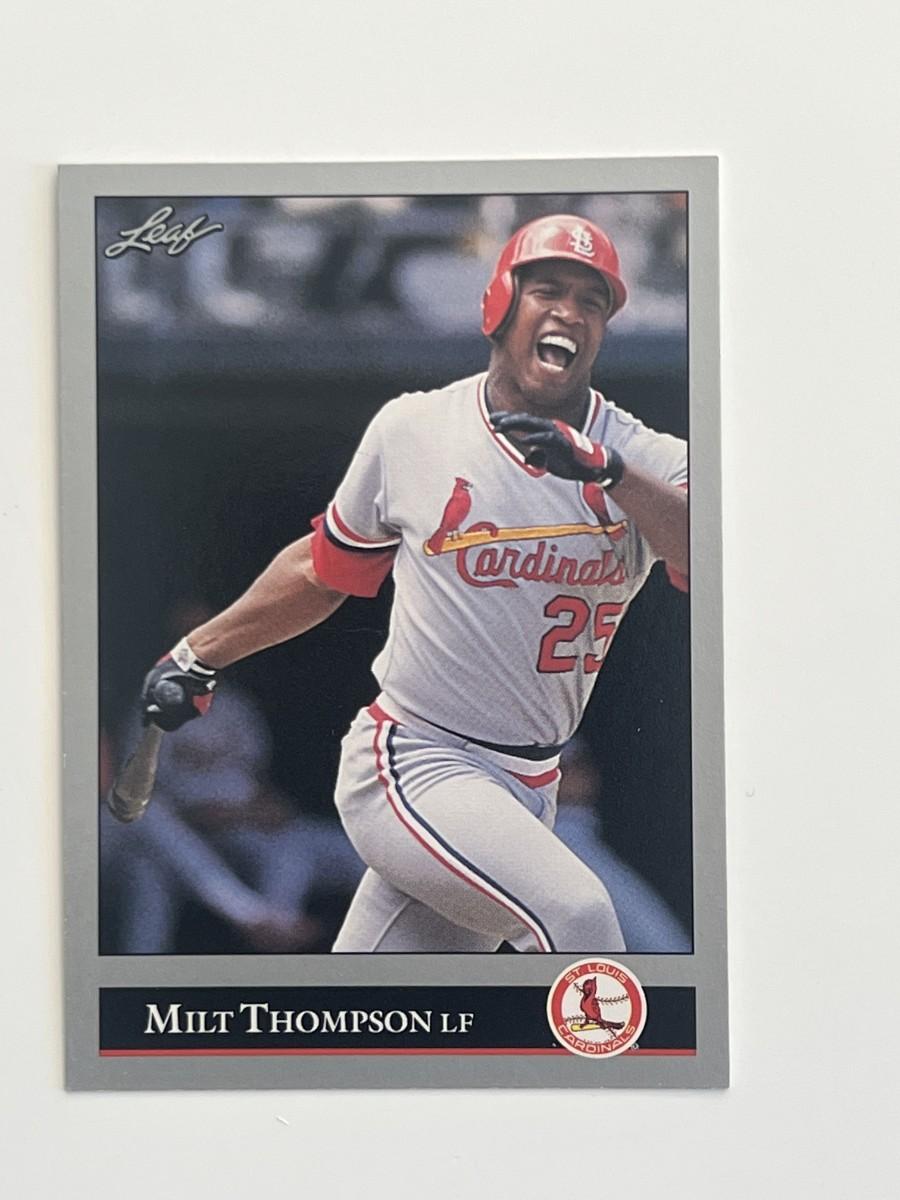 Milt Thompson card | EstateSales.org