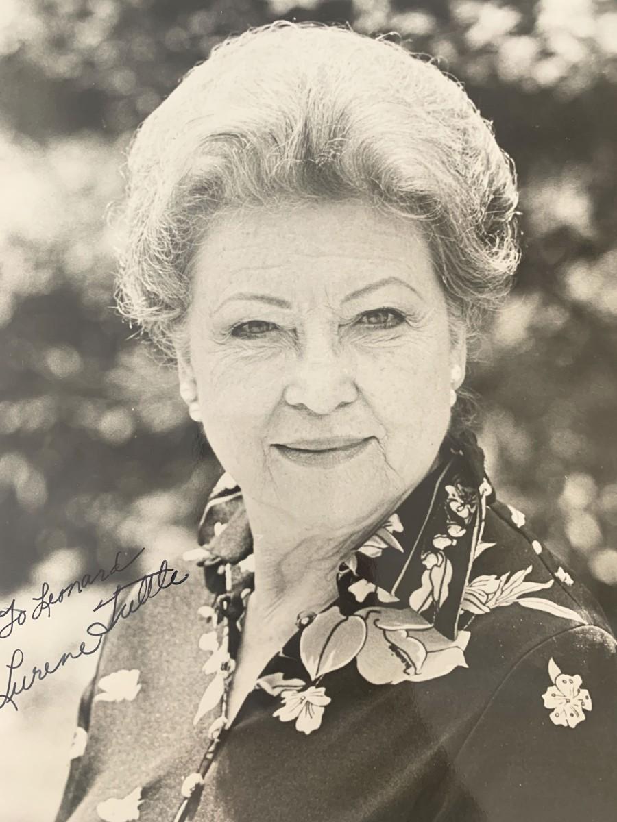Lurene Tuttle signed photo | EstateSales.org