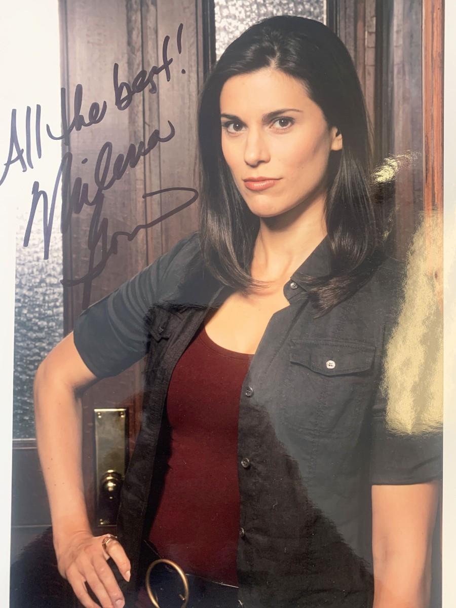Milena Govich Signed Photo