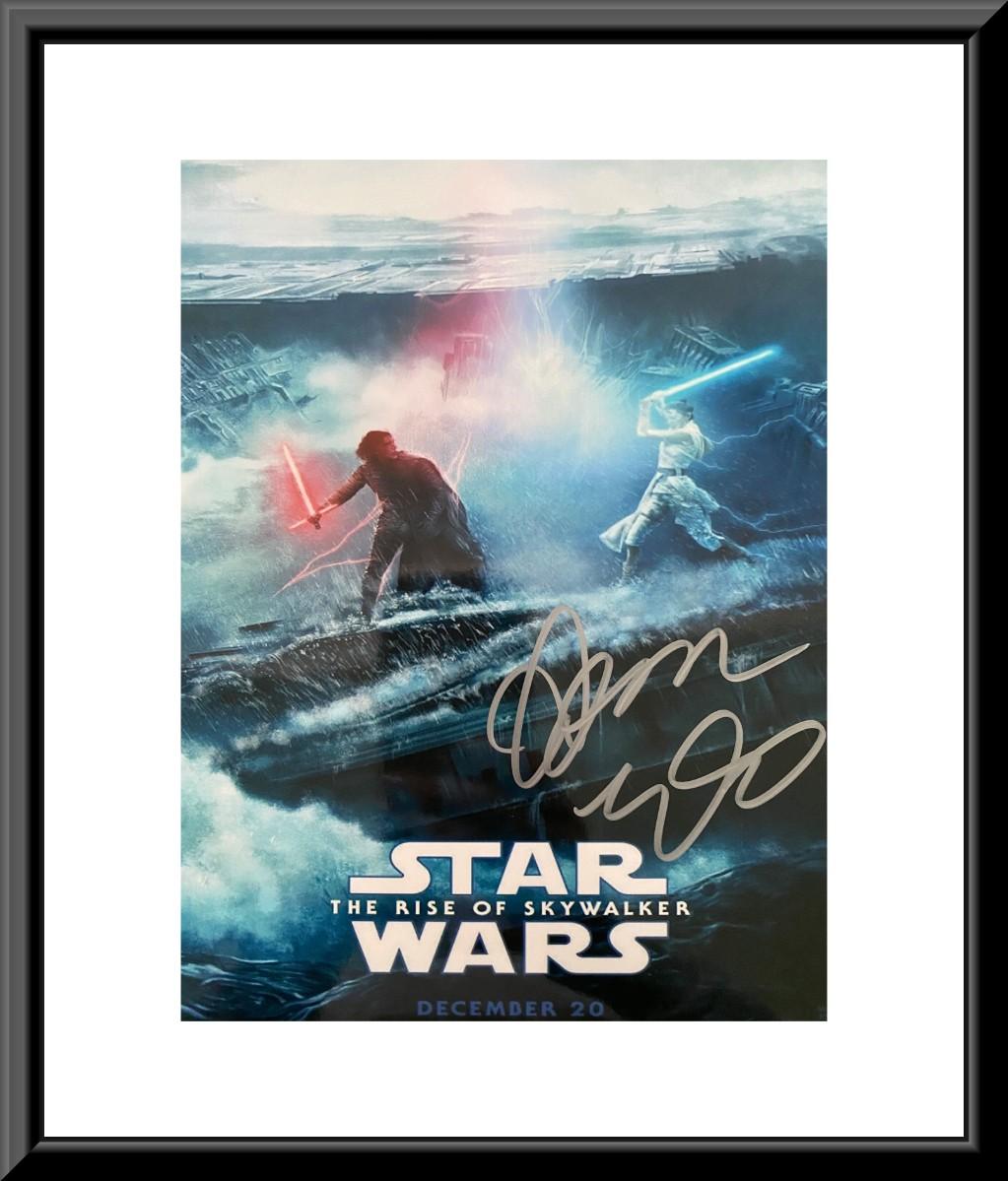 Star Wars: The Rise of Skywalker Adam Driver signed movie photo ...