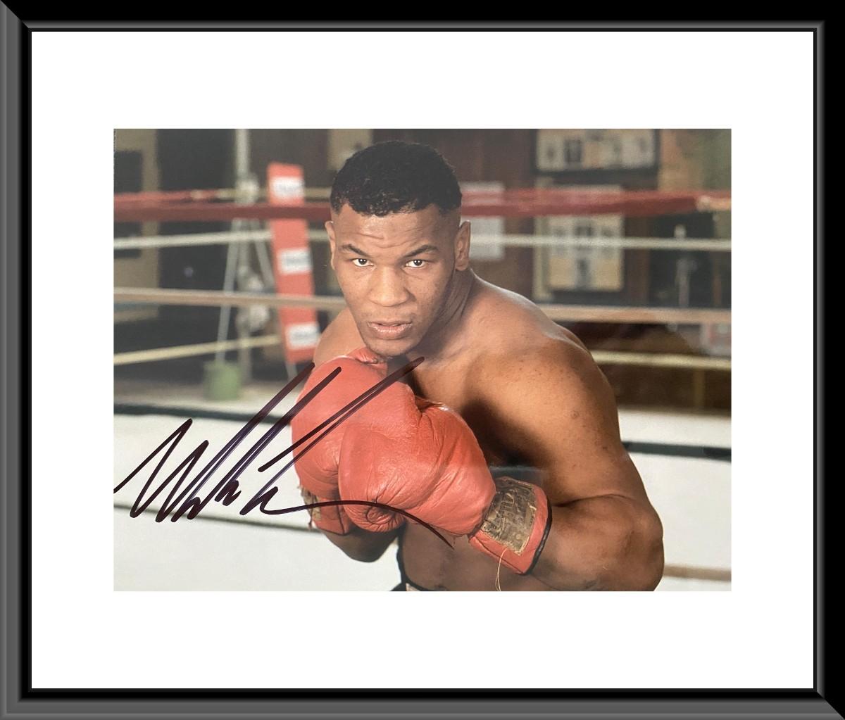 Heavyweight Champ Mike Tyson signed photo | EstateSales.org
