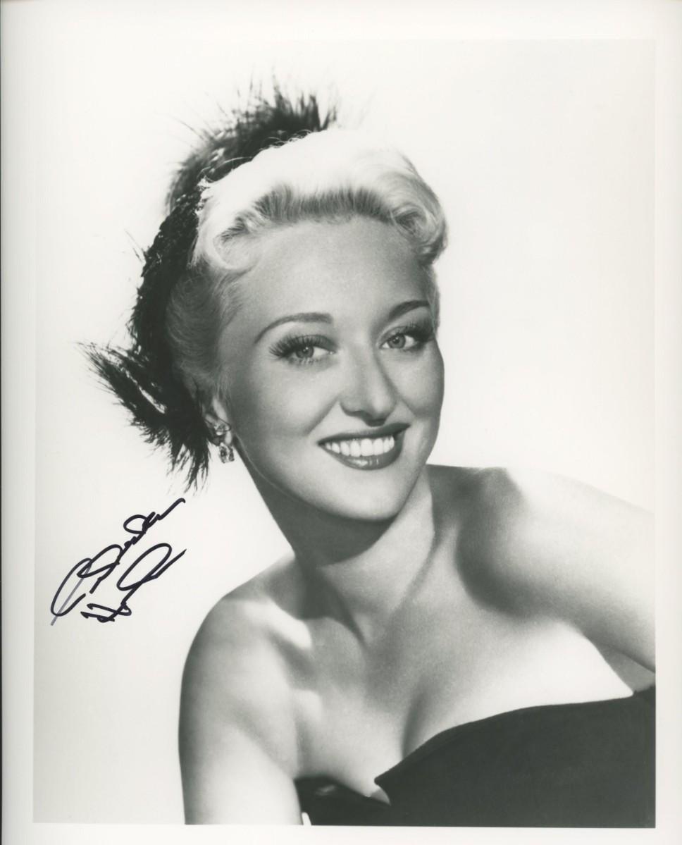 Celeste Holm signed photo | EstateSales.org