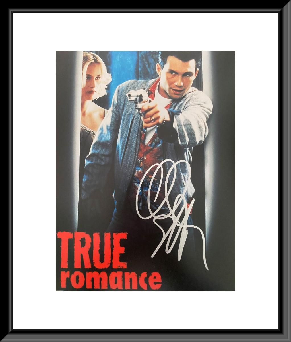 True Romance Christian Slater signed photo | EstateSales.org