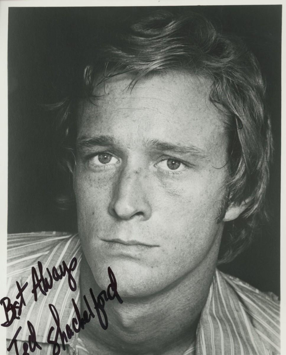Ted Shackelford signed photo | EstateSales.org