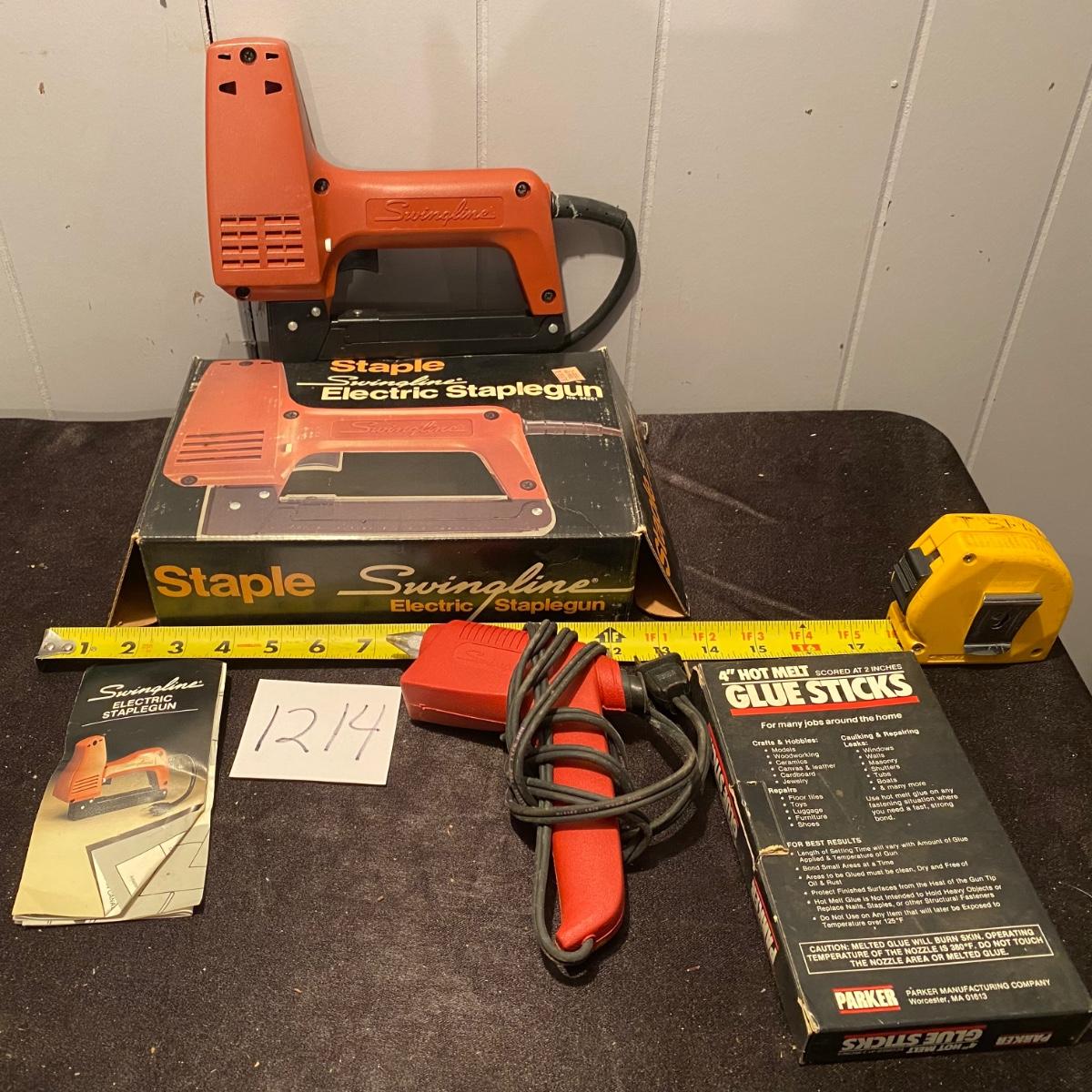 Swingline Electric Stapler and Glue Gun | EstateSales.org