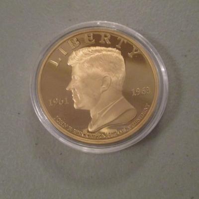 John F Kennedy 35th US President 1961-1963 Commemorative Coin With COA ...