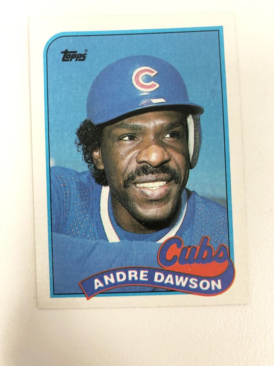 1989 Topps #10 Andre Dawson Chicago Cubs Baseball Card | EstateSales.org