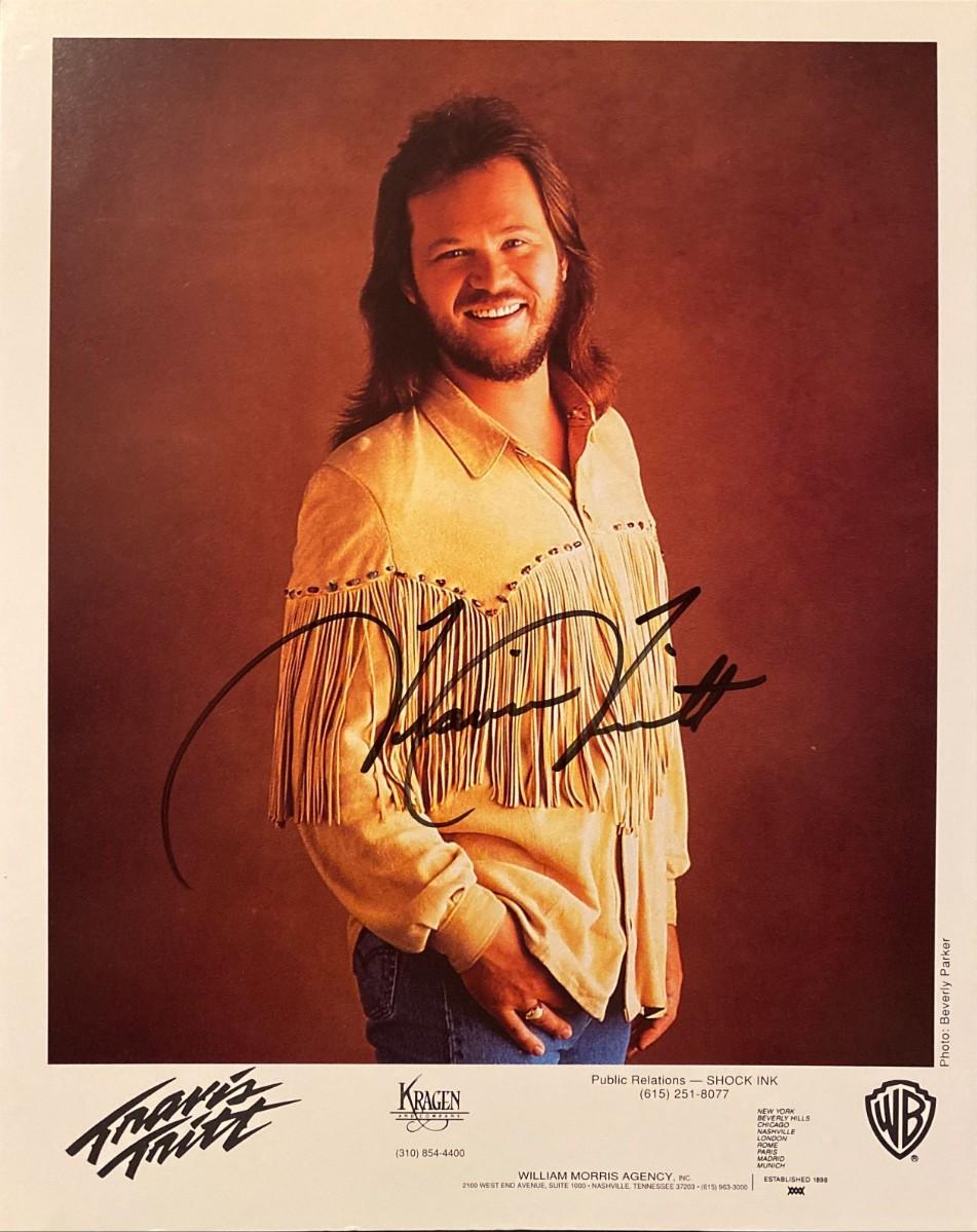 Travis Tritt signed photo | EstateSales.org
