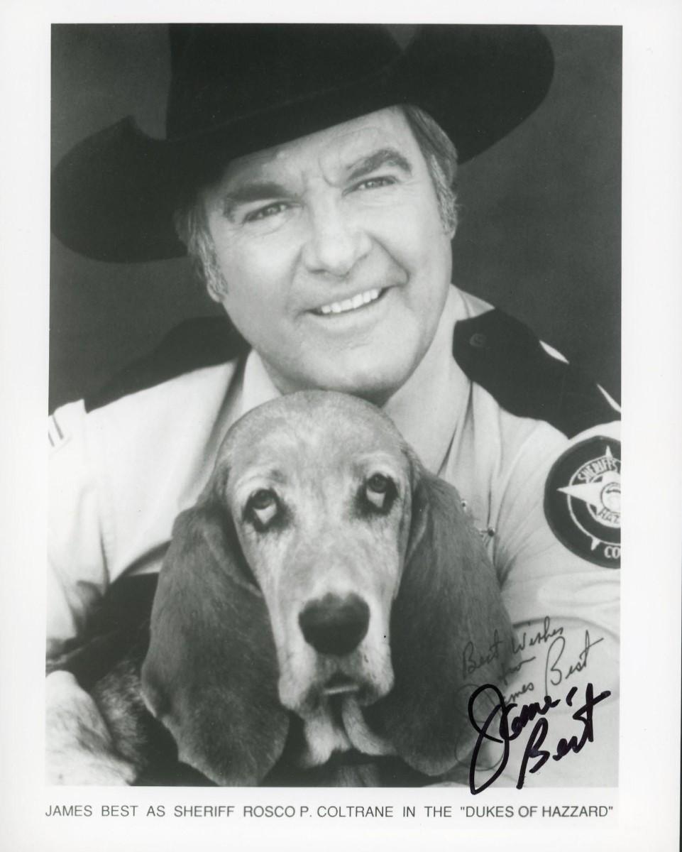 James Best signed Dukes of Hazzard photo | EstateSales.org