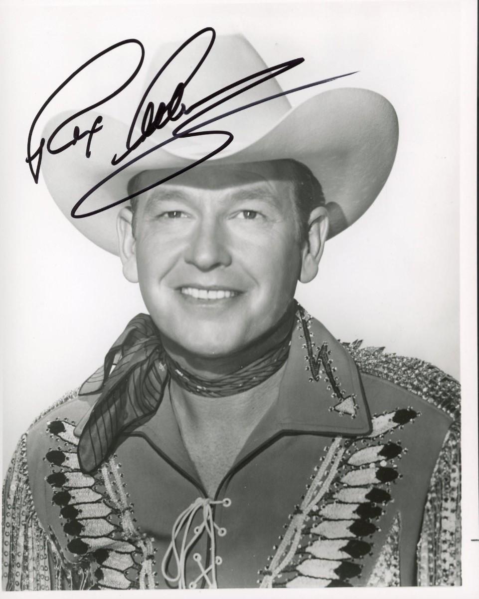 Rex Allen signed photo | EstateSales.org