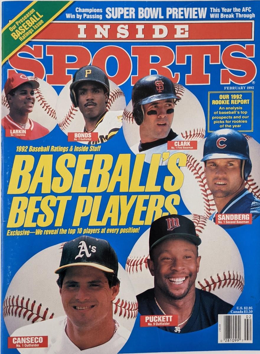 Inside Sports Magazine February 1992 | EstateSales.org