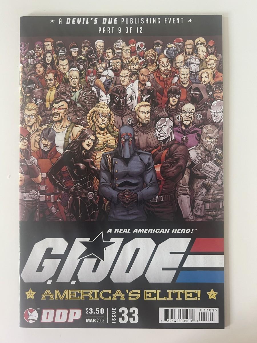 GI Joe Elite Devils Due Issue #33 Comic Book | EstateSales.org