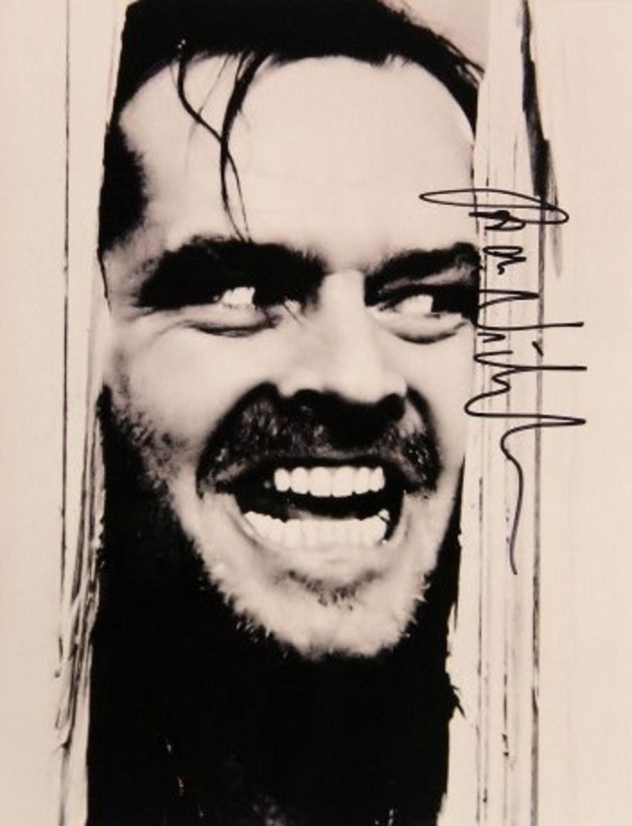 Jack Nicholson signed The Shining photo | EstateSales.org