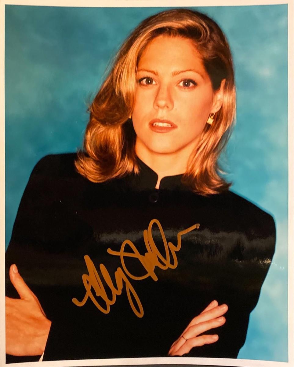 Ally Walker signed photo | EstateSales.org