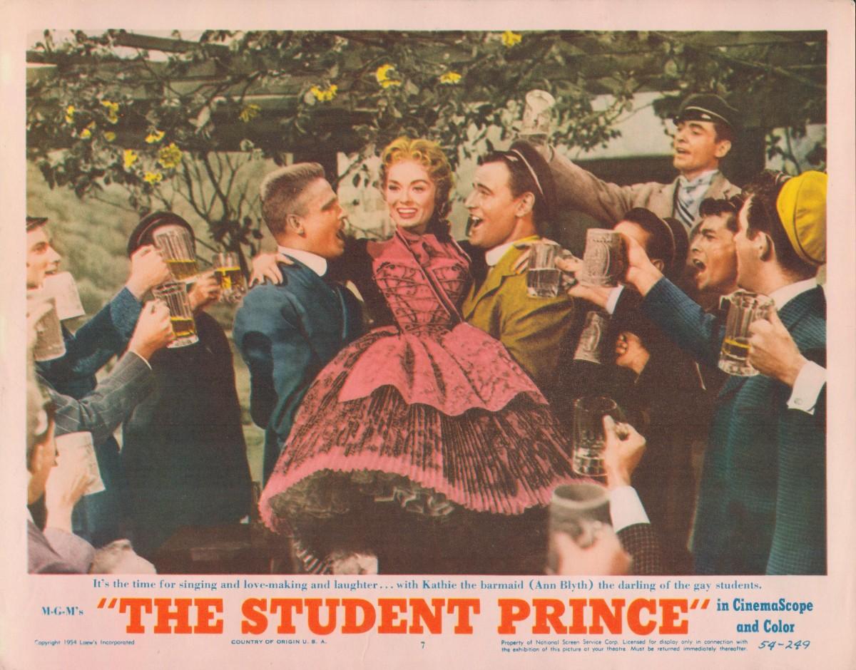 The Student Prince set of 8 original 1953 vintage lobby cards. 11x14 ...