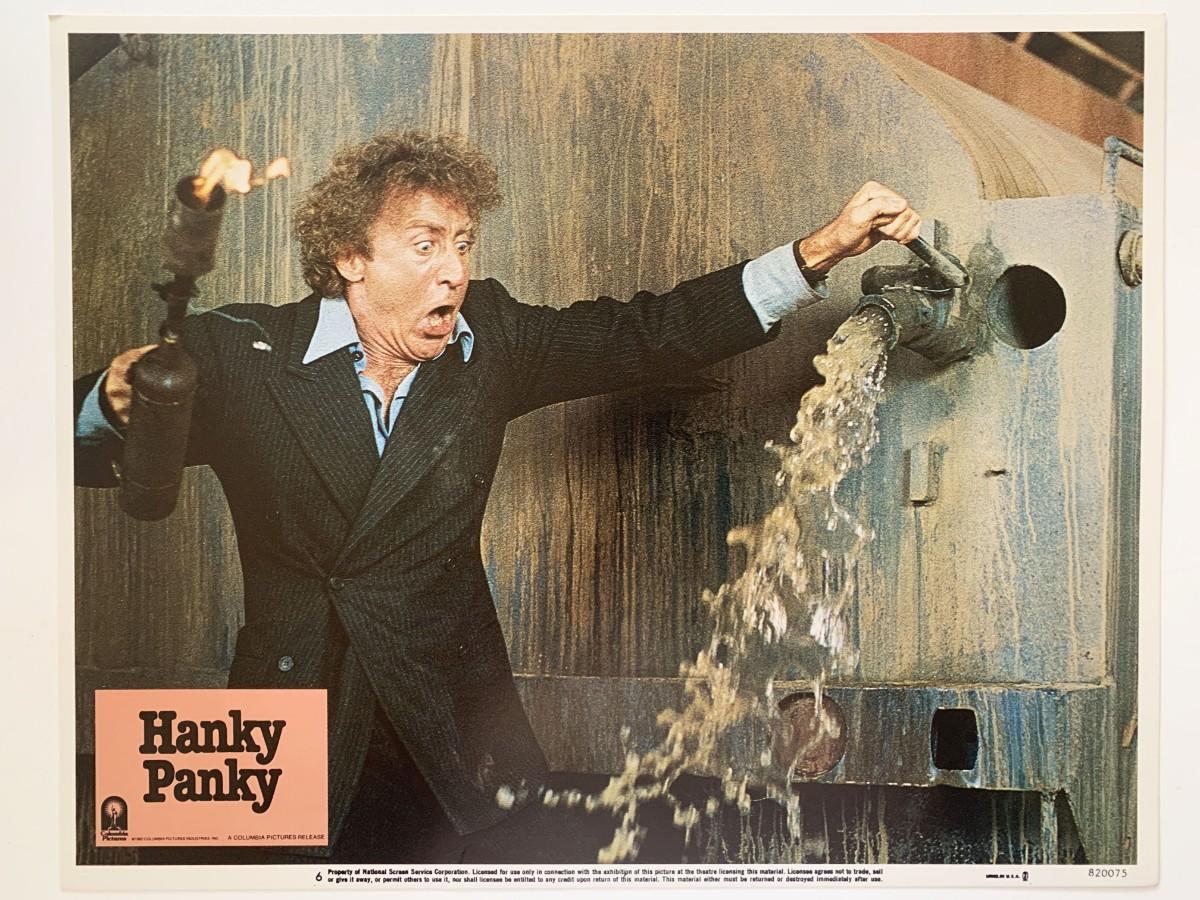 Hanky Panky original 1982 vintage lobby card on heavy card stock. 11x14 ... Hanky Panky original 1982 vintage lobby card on heavy card stock. 11x14 ...
