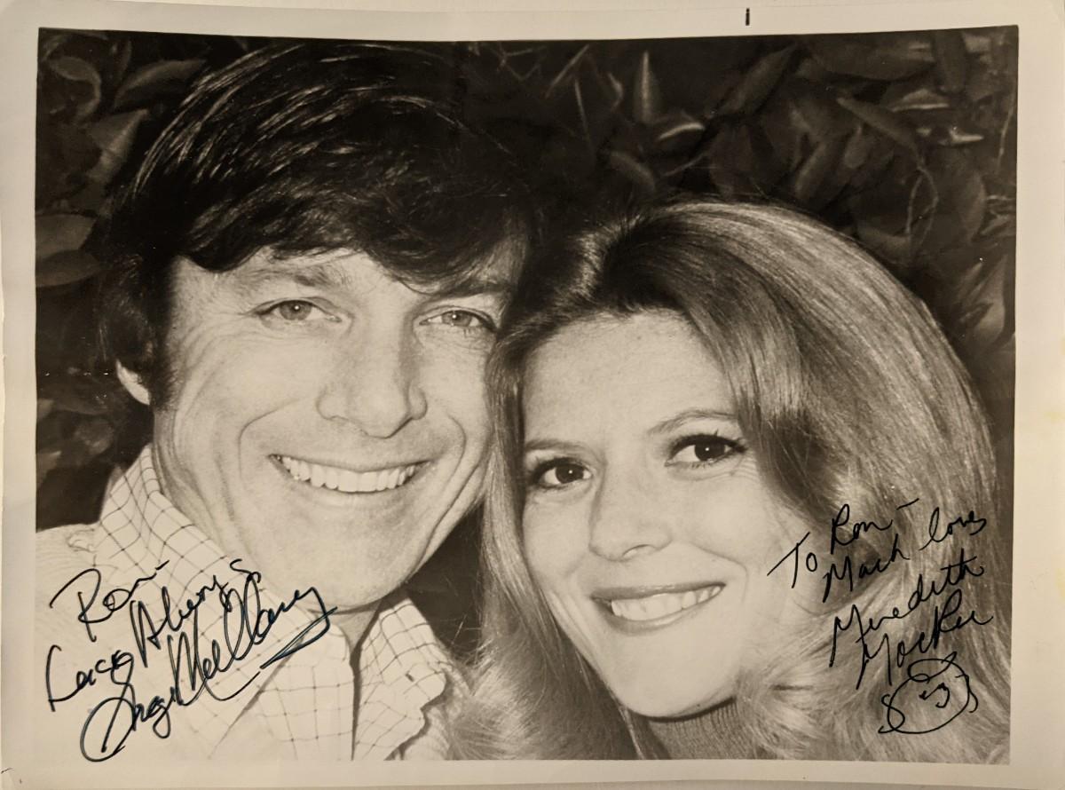 Meredith MacRae / Greg Mullavey signed photo | EstateSales.org