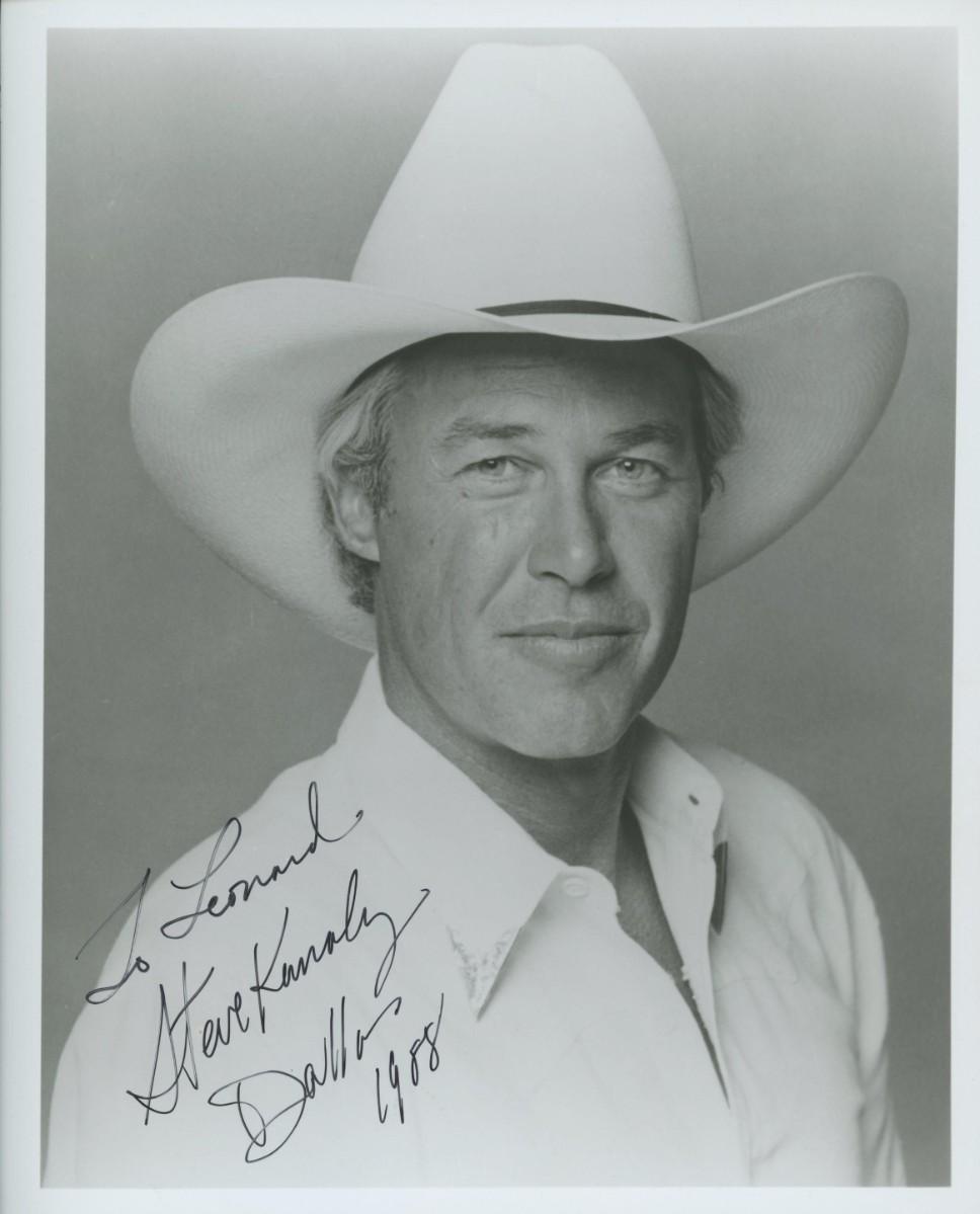 Dallas Steve Kanaly signed photo | EstateSales.org