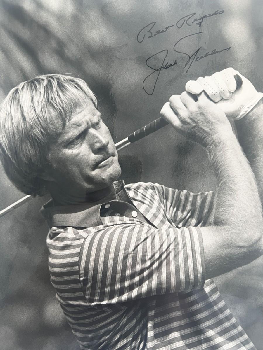 Jack Nicklaus signed photo | EstateSales.org