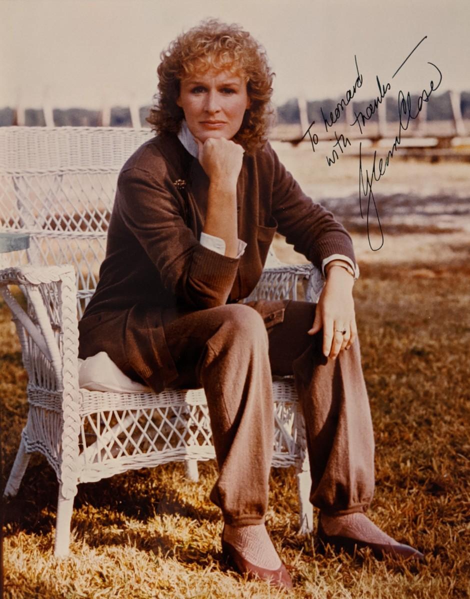 Glenn Close signed photo | EstateSales.org