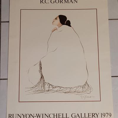 L176: Pencil Signed R.C. Gorman Print | EstateSales.org
