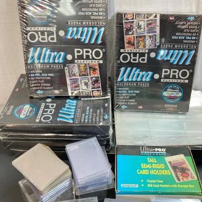 LOT 51: Trading Card Protectors | EstateSales.org