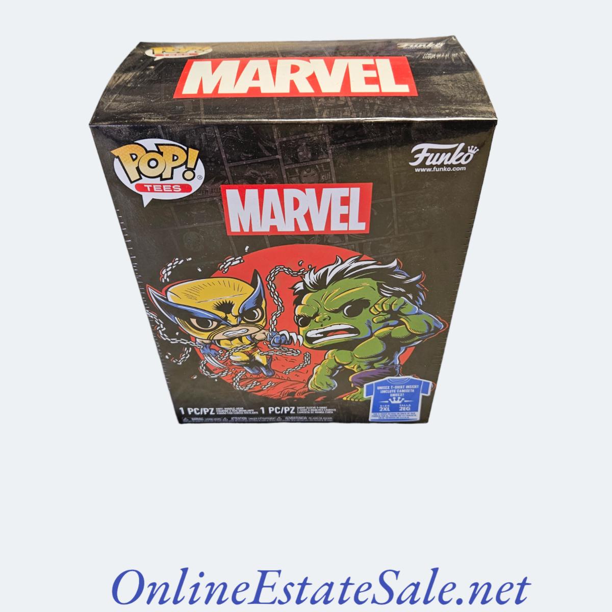 WOLVERINE & HULK TEE | EstateSales.org