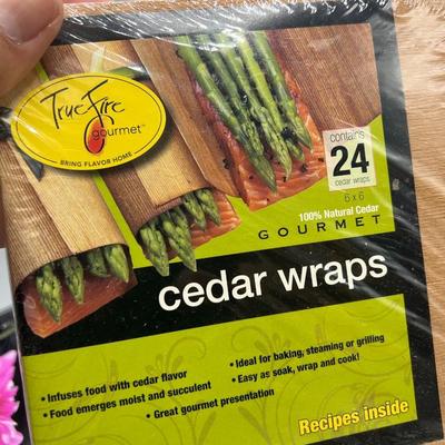 Lot of Dinnerware Craft Lot Cedar Wraps, Floral Night Glass Coasters ...