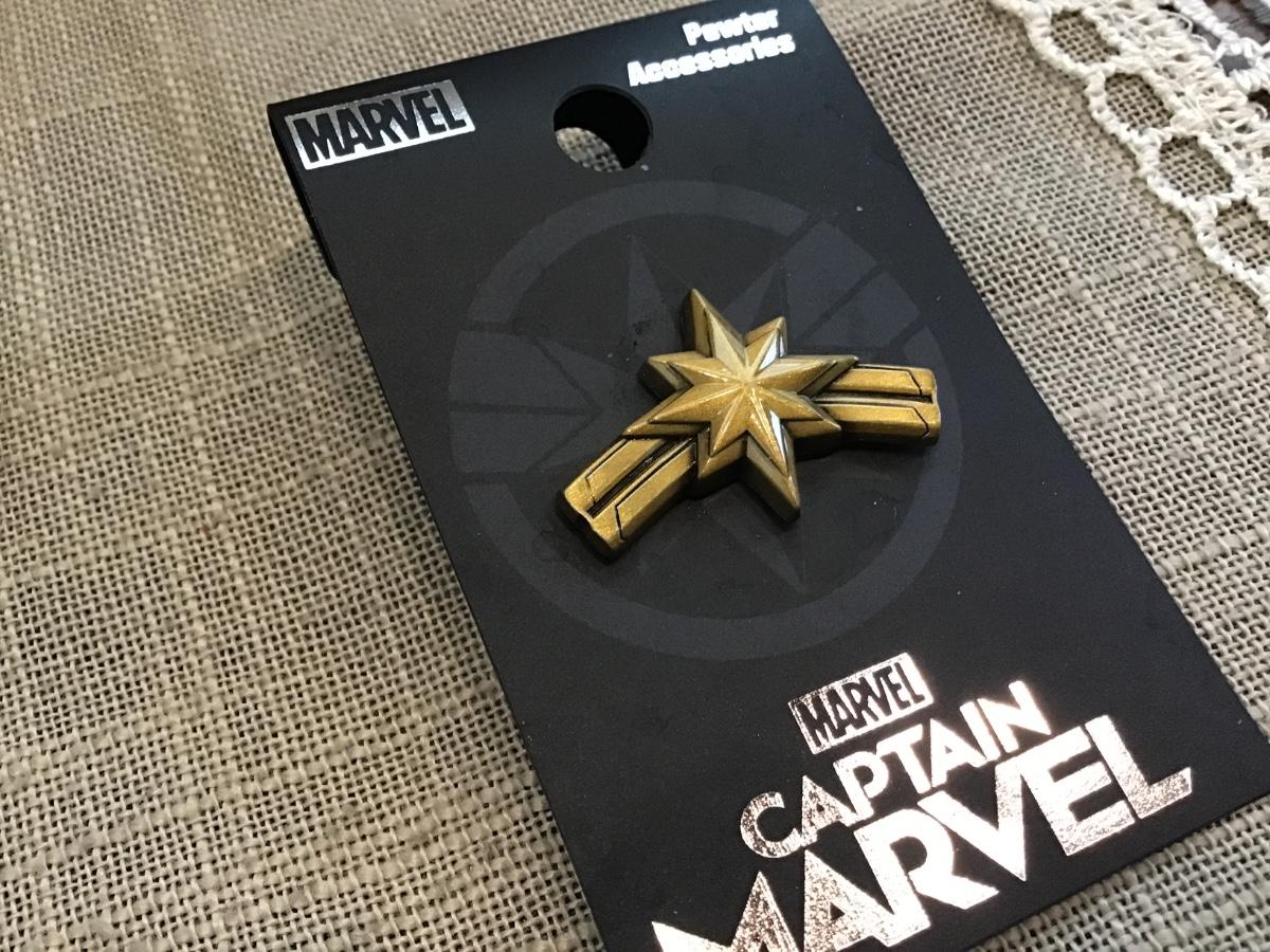 Captain Marvel pin | EstateSales.org