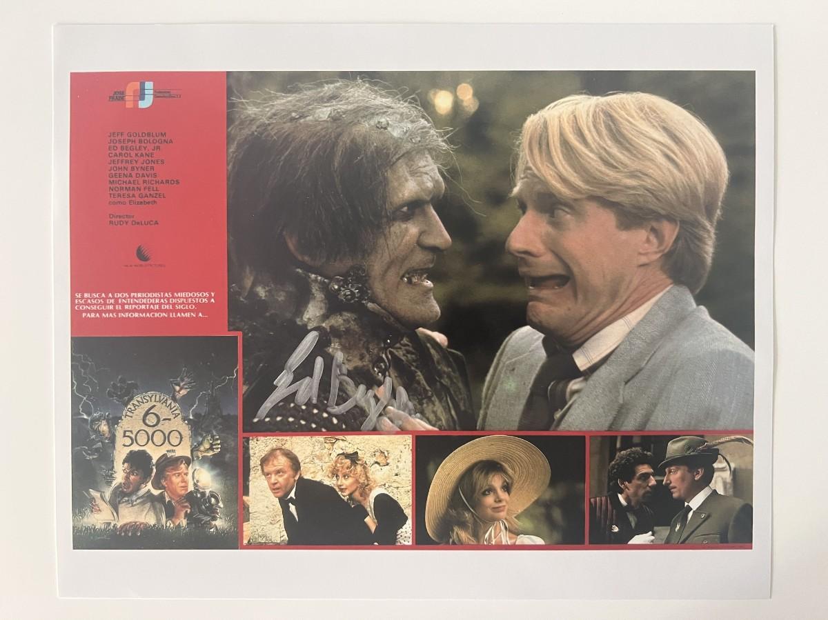 Transylvania 6-5000 Ed Begley Jr. signed movie photo | EstateSales.org