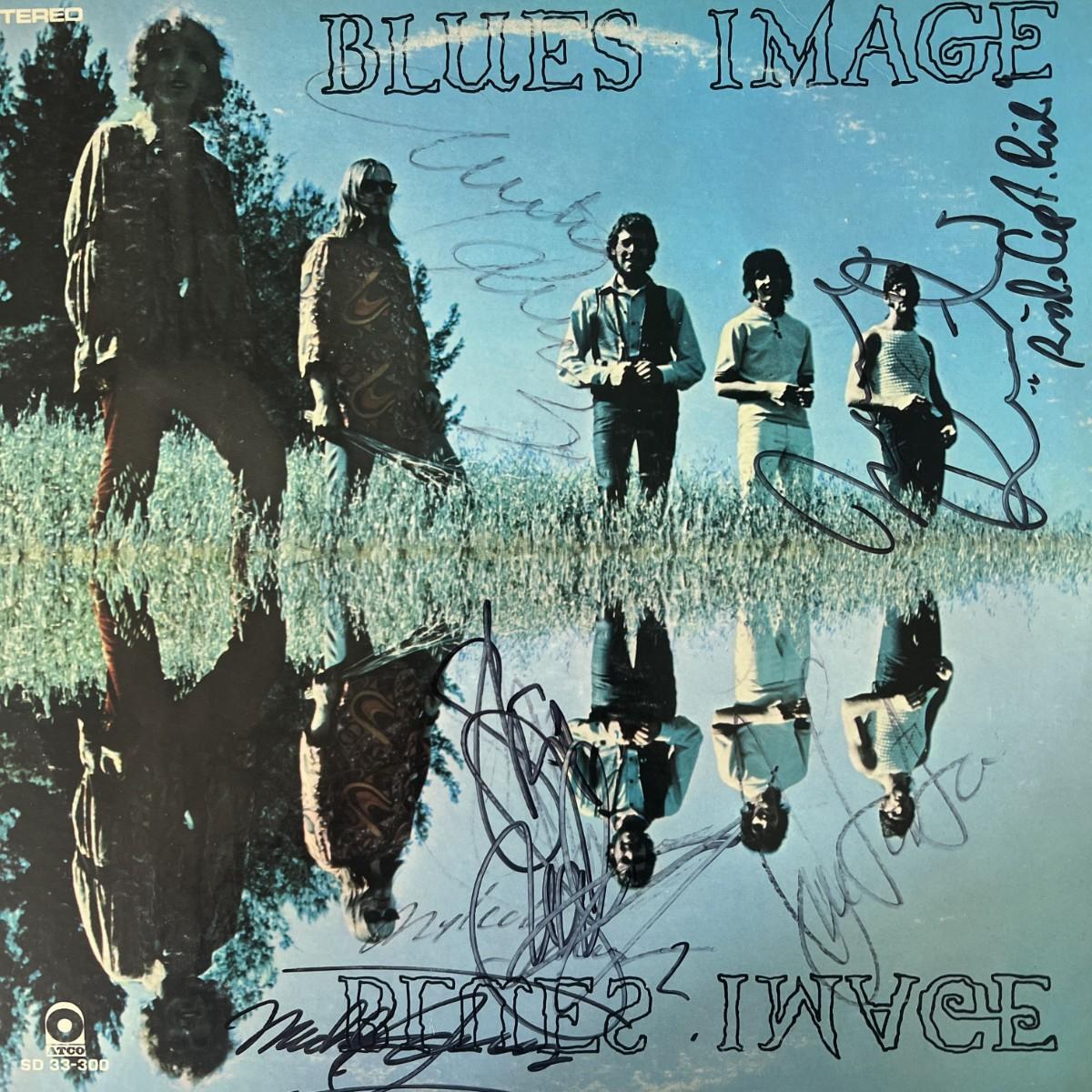 Blues Image signed album | EstateSales.org