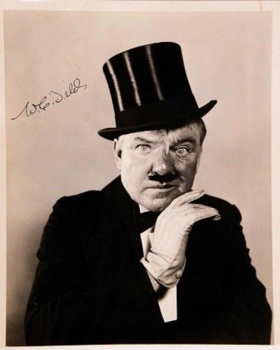 W. C. Fields signed portrait photo | EstateSales.org