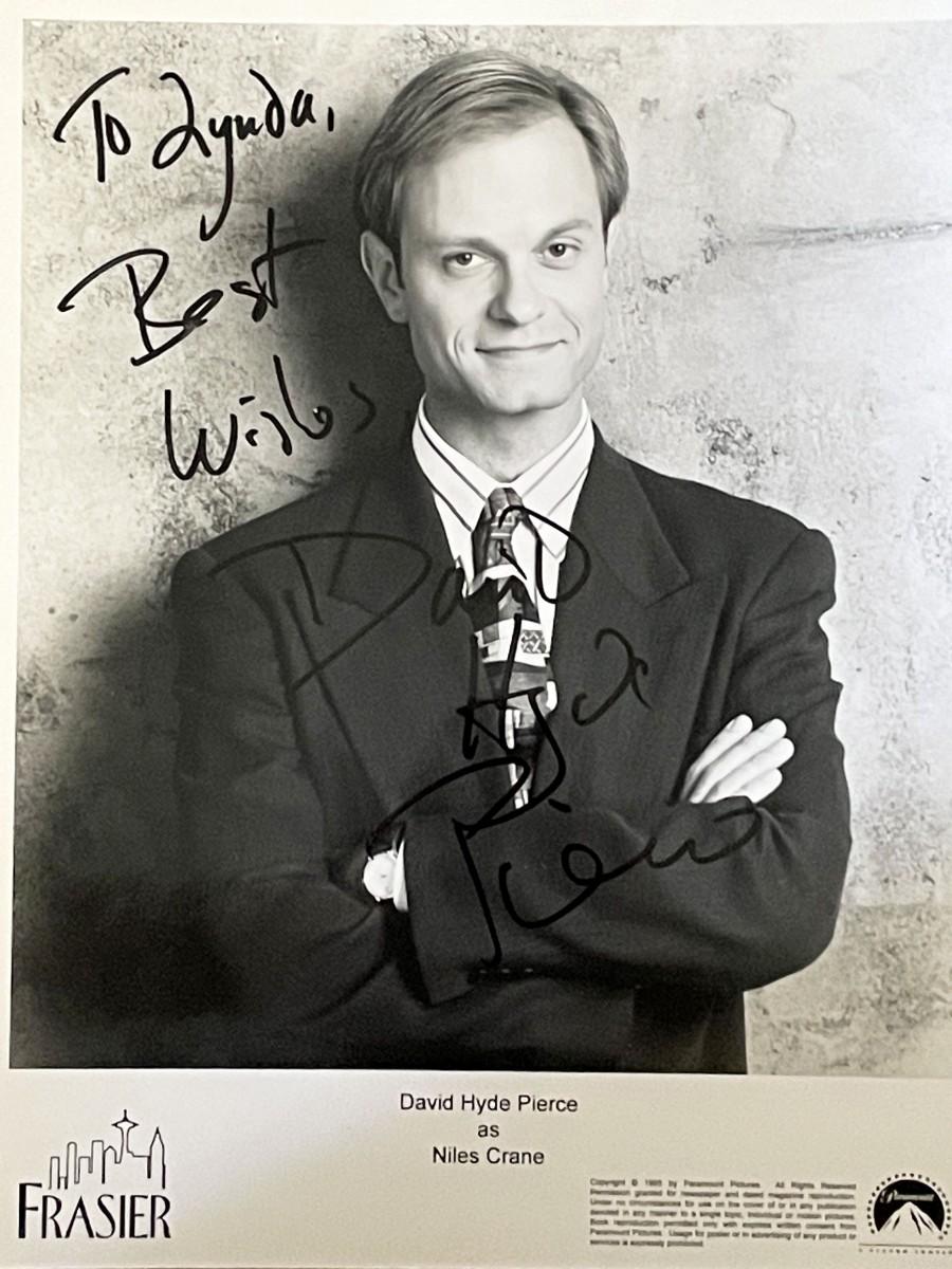 Frasier David Hyde Pierce signed photo | EstateSales.org