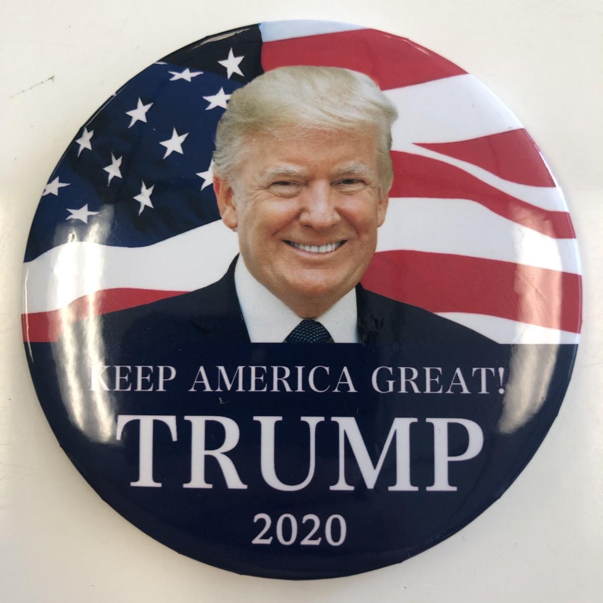Keep America Great Trump 2020 pin | EstateSales.org