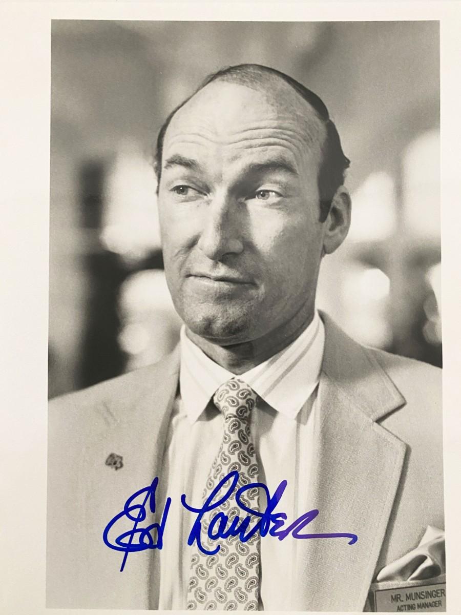 Ed Lauter signed photo | EstateSales.org