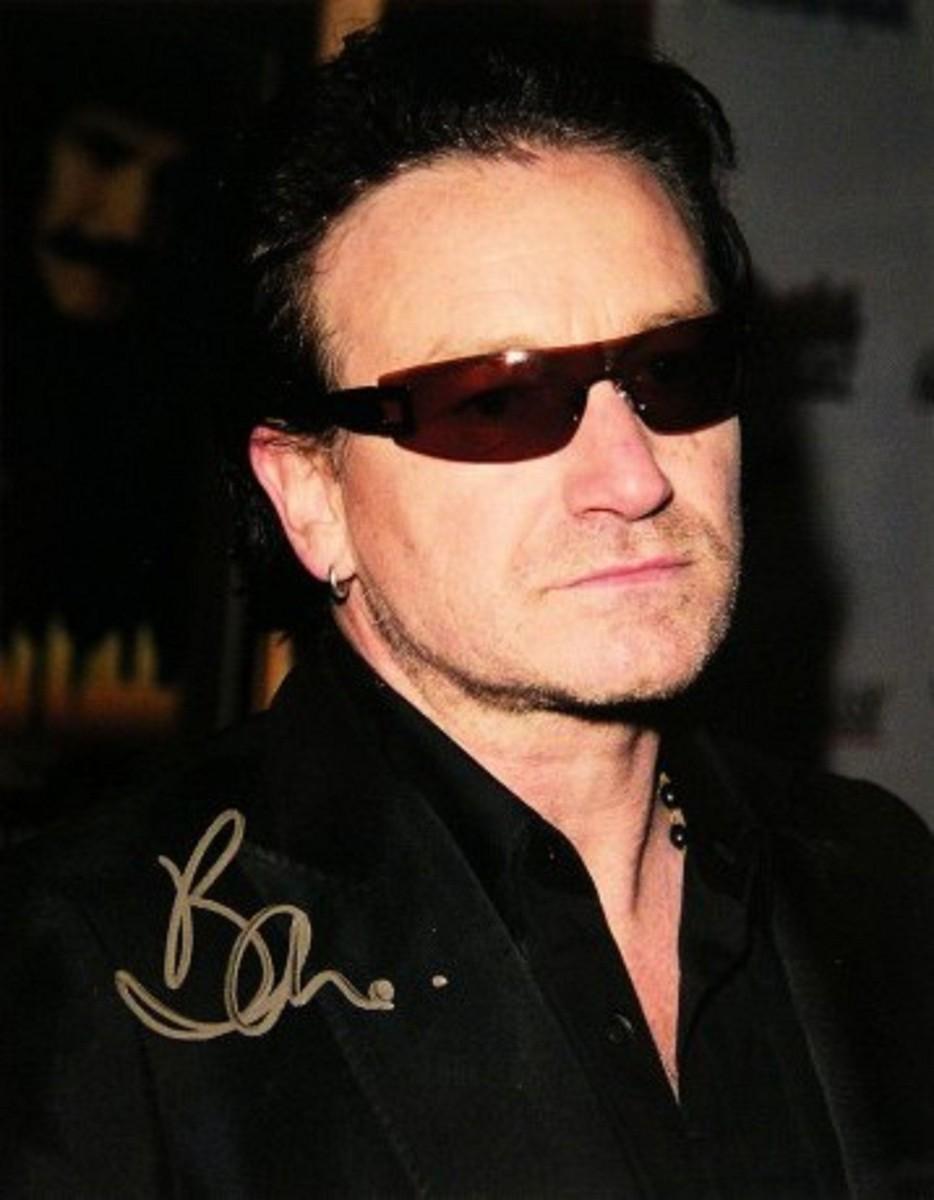 U2 signed photo | EstateSales.org