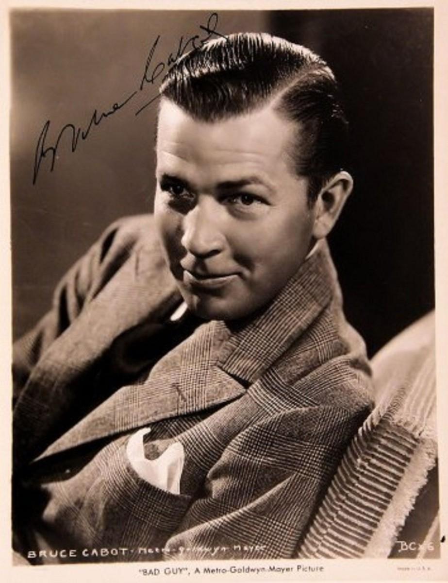 Bruce Cabot signed portrait photo | EstateSales.org