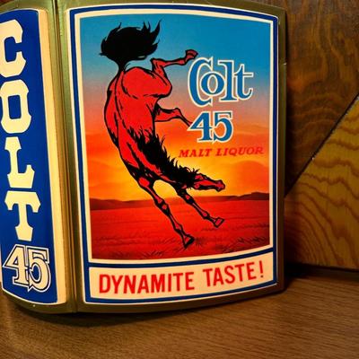 LIGHTED COLT 45 BEER SIGN | EstateSales.org