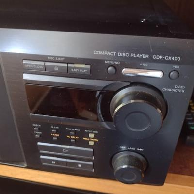 Sony Mega Storage 400 CD Compact Disc Player CDP-CX400 | EstateSales.org