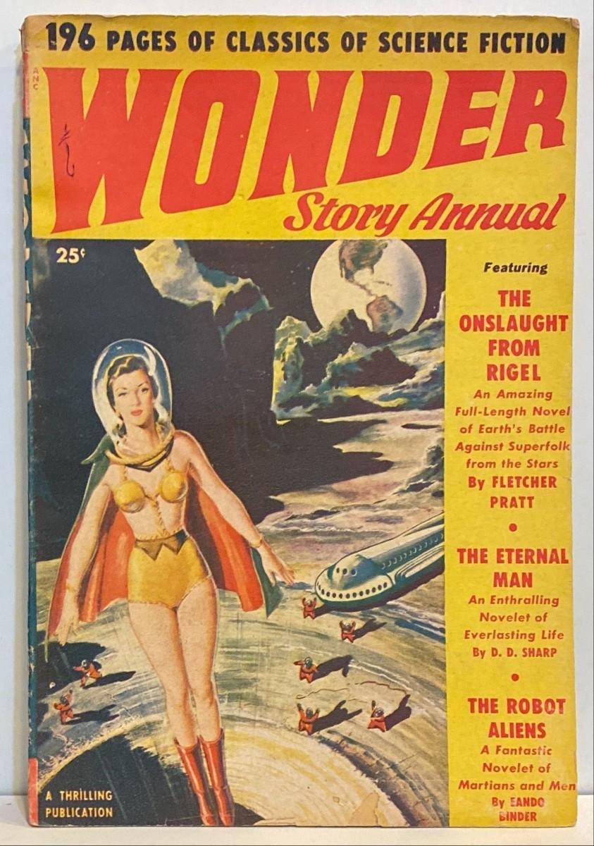 Wonder Story Annual original 1950 vintage pulp magazine | EstateSales.org