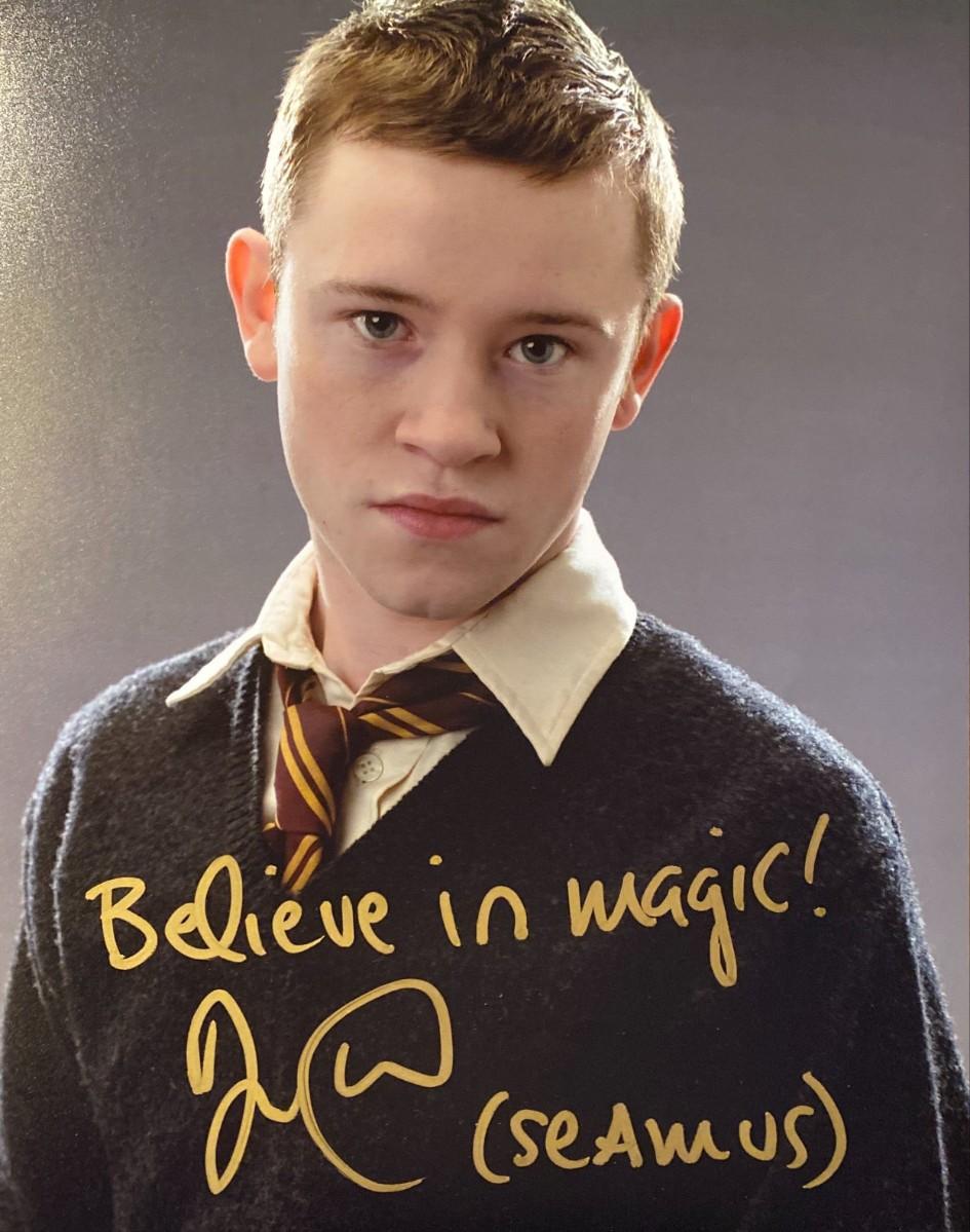 Harry Potter Devon Murray signed movie photo | EstateSales.org