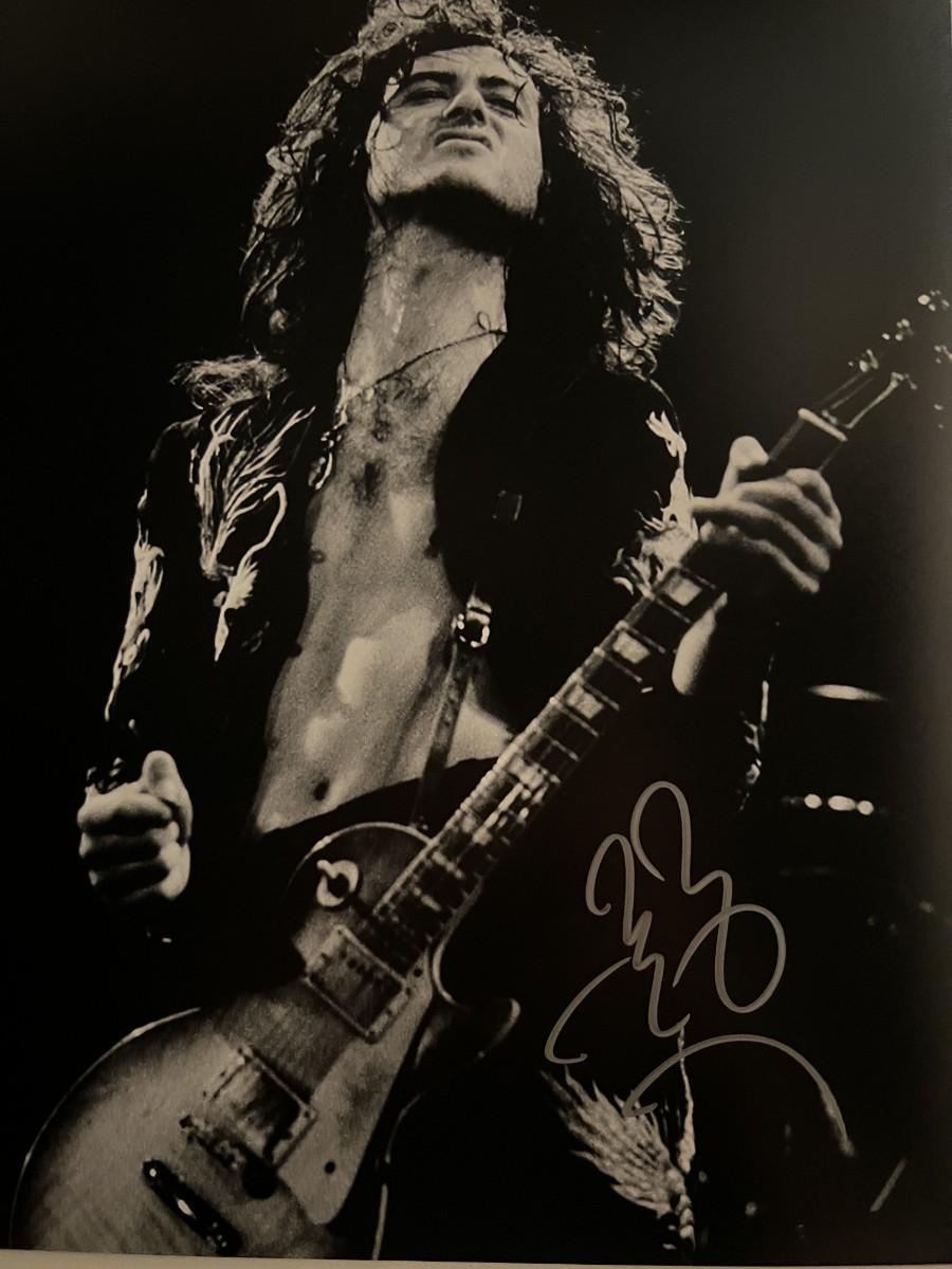 Led Zeppelin Jimmy Page signed photo | EstateSales.org