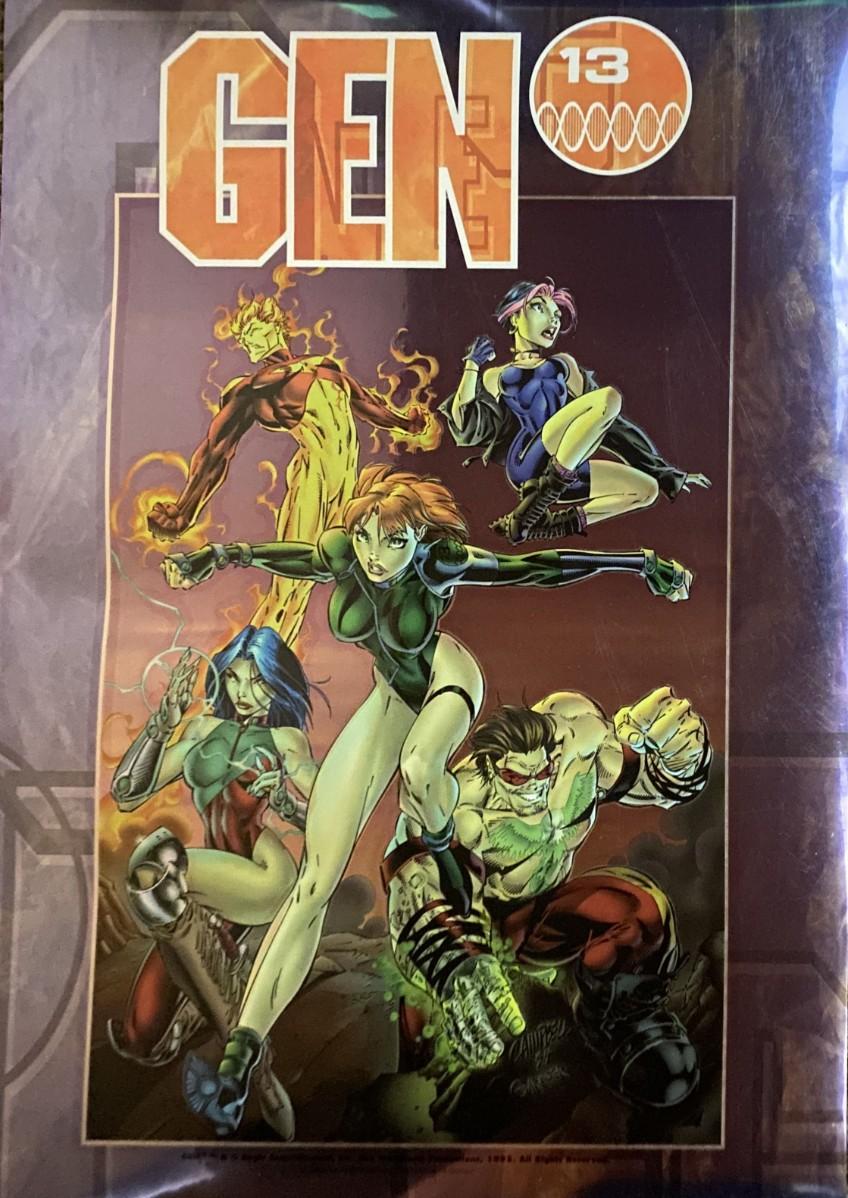 1995 Gen 13 poster | EstateSales.org