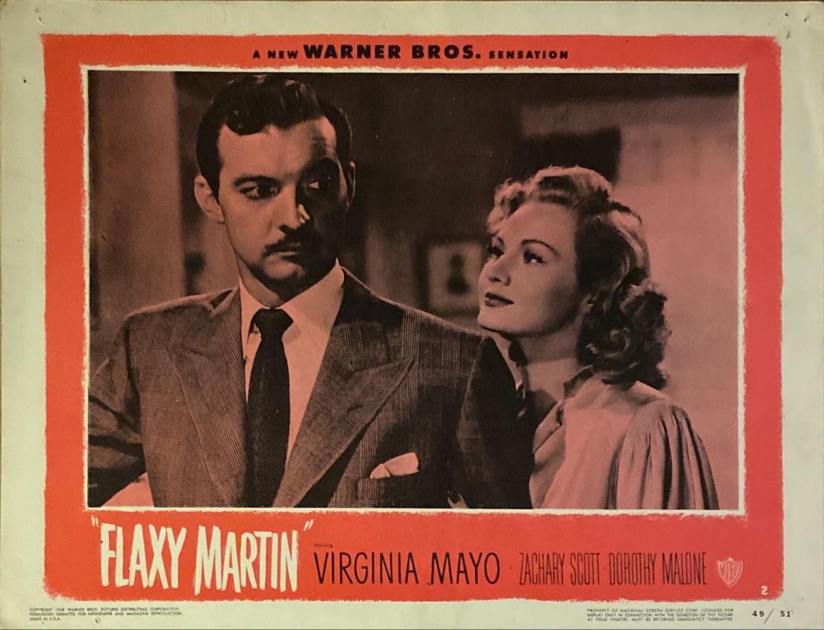 Flaxy Martin original 1949 vintage lobby card | EstateSales.org
