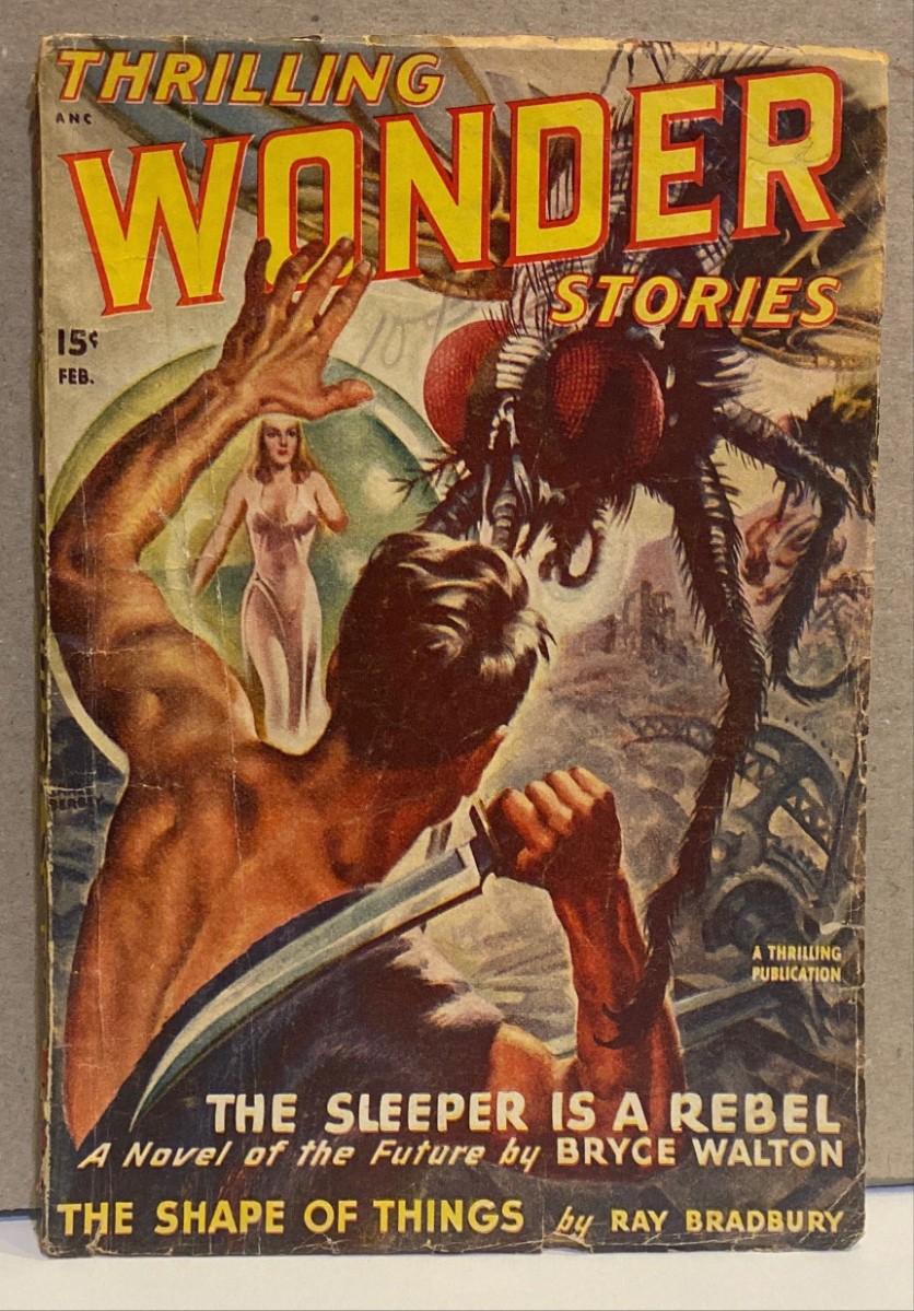 Thrilling Wonder Stories original February 1948 vintage pulp magazine ...
